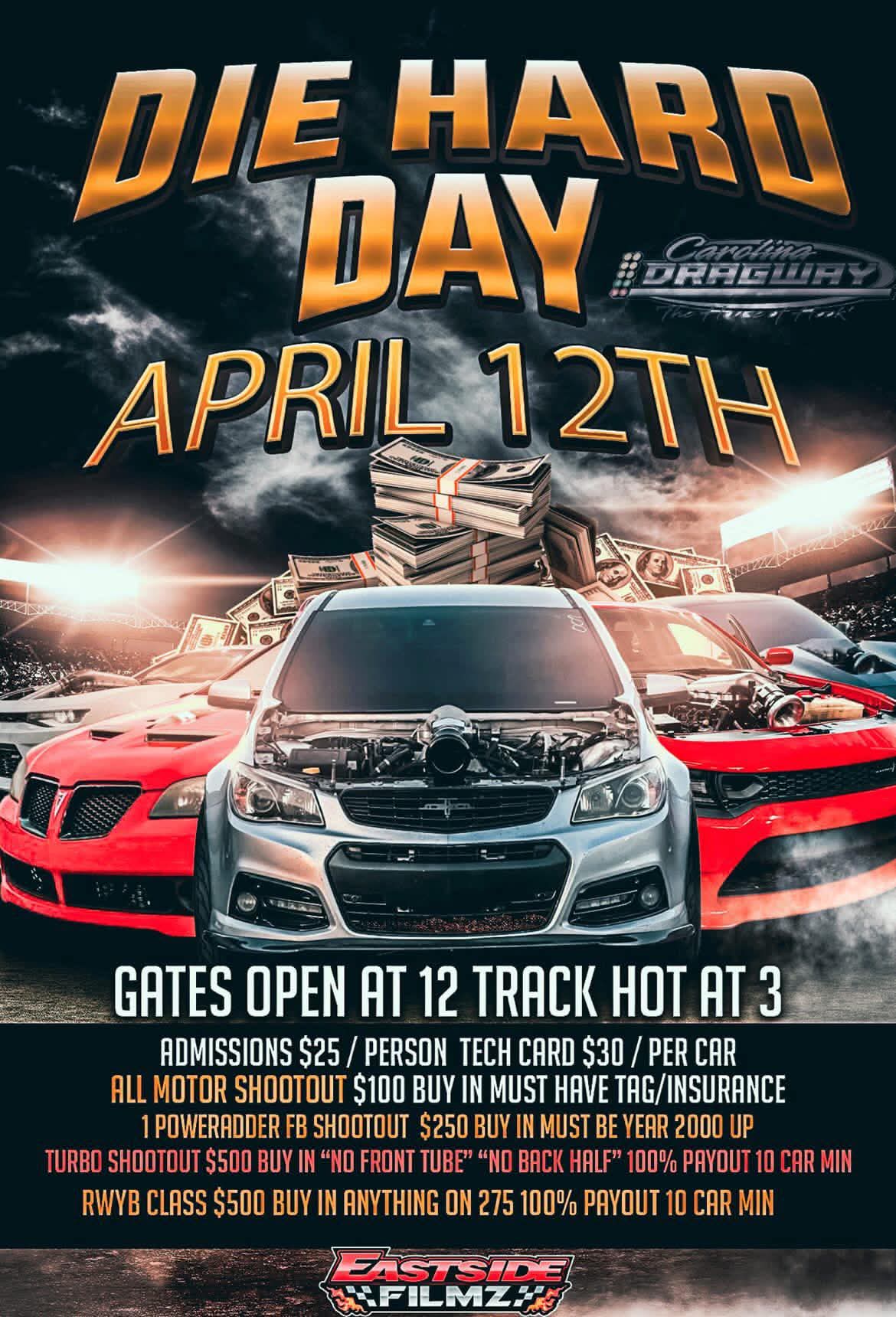 Events for May 2026 – Carolina Dragway "The House of Hook" in Aiken, SC