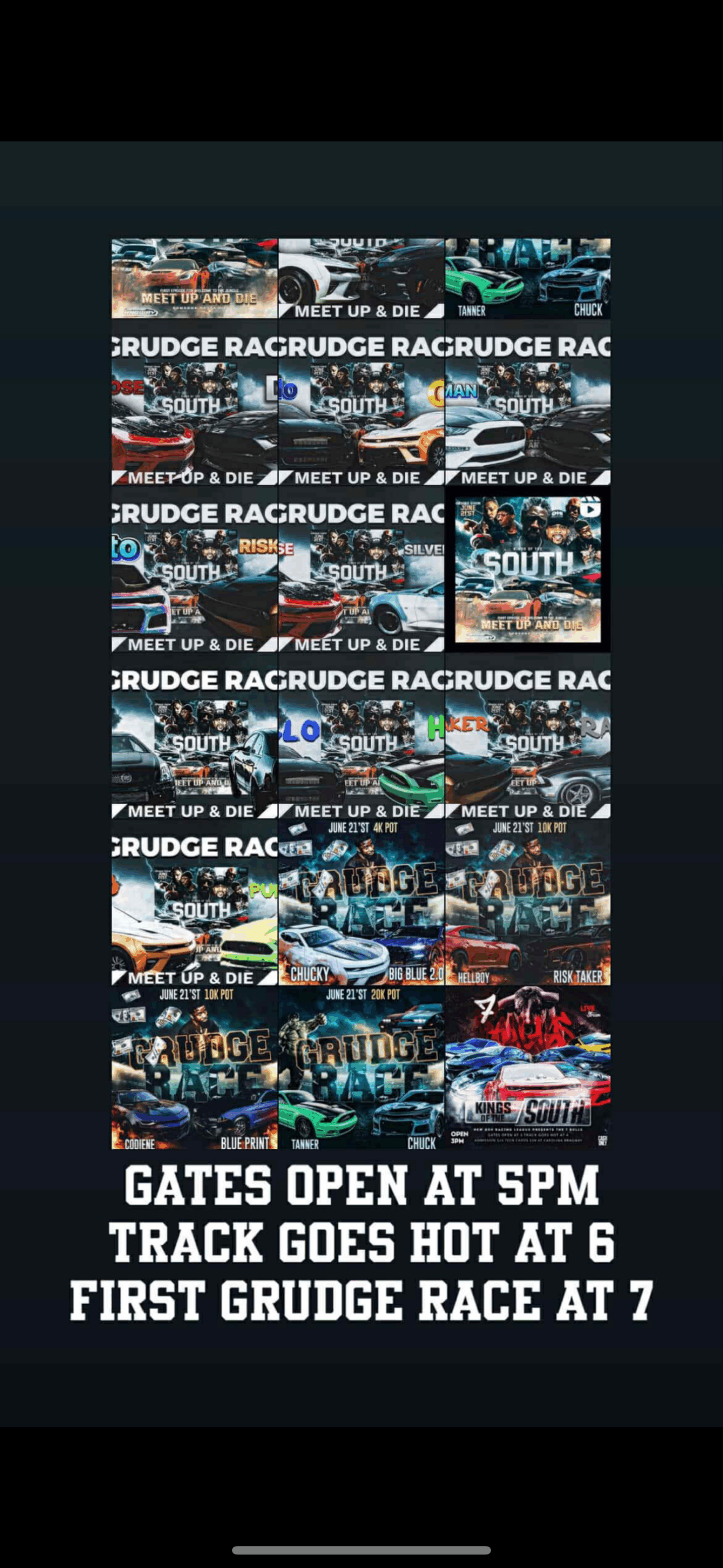 Events for April 2026 – Carolina Dragway "The House of Hook" in Aiken, SC