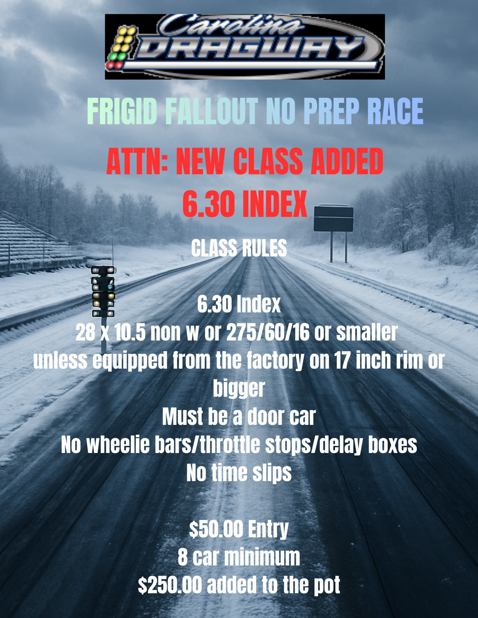Events for May 2026 – Carolina Dragway "The House of Hook" in Aiken, SC